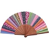 Amazon.com: Tusitala Barcelona - Martina Hand Fan | Handcrafted Spanish ...