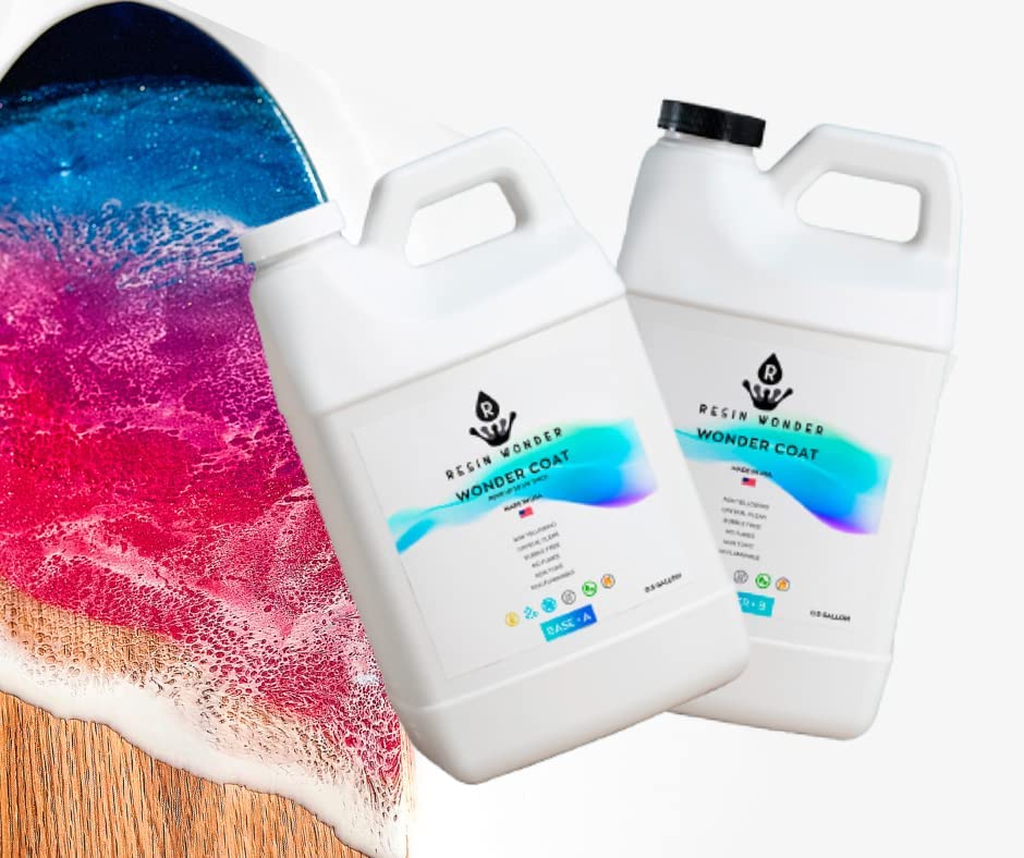 Mua Resin Wonder Epoxy Resin, 1 Gallon Clear Kit Ideal for Table Top ...