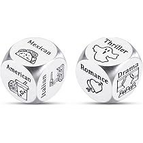 Date Night Games Christmas Movie Dice Set - Date Night Decision Maker ...