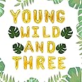Amazon.com: LaVenty 13PCS Young Wild and Three Balloon Young Wild and ...