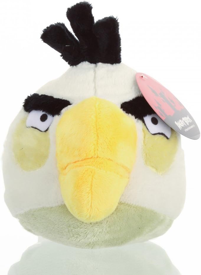 Angry Birds Plush Toy Stuffed Animal White Bird 20 cm – BigaMart