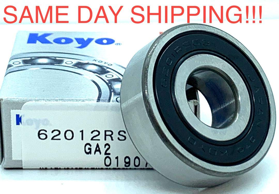 KOYO 6201 2RS C3 Deep Groove Ball Bearings 12 x 32 x 10mm Same Day ...