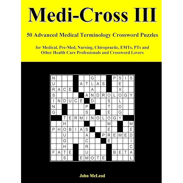 Medical Terminology Crossword Puzzle Answers