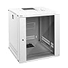 Tecmojo 12U Wall Mount Rack Network Cabinet for 19" IT Equipment,with ...