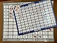 Sequence Premium Edition - Stunning Set with Giant Board (20.25 x 26.25 inches), Exclusive Chips ...