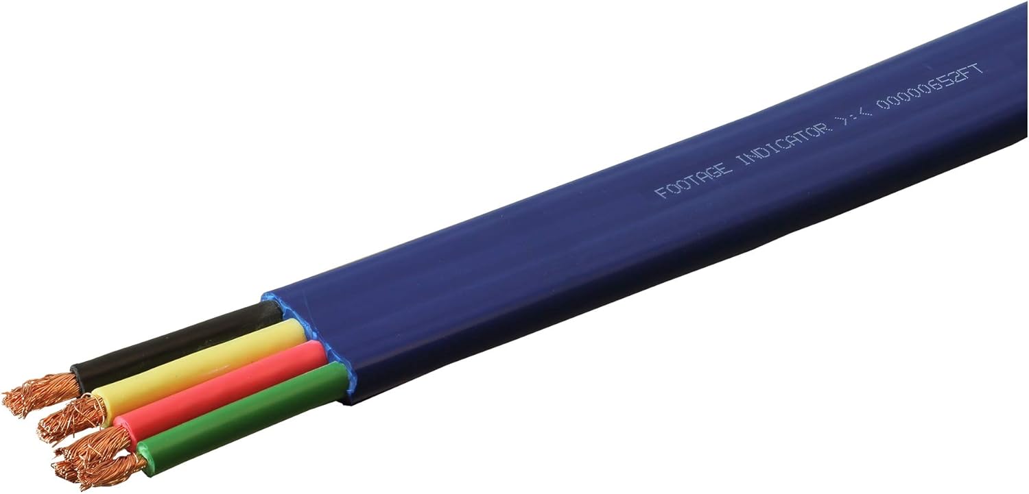 500-Foot Double-Insulated Submersible Pump Cable for Water Wells 12 ...