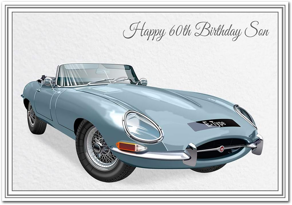 Special 60th Birthday Cards - Unusual Unique Cool - Happy Sixtieth 60 ...