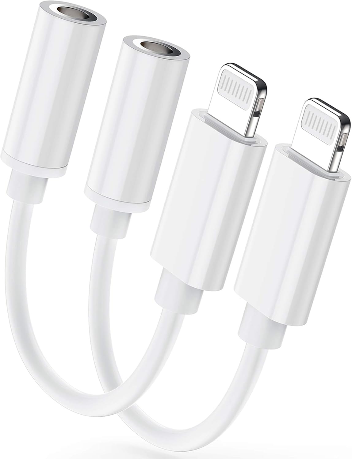 Amazon.com: [Apple MFi Certified] iPhone 3.5 mm Headphone Jack Adapter ...