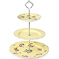 Amazon.com: BTaT- 3 Tier Dessert Stand, Yellow, Afternoon Tea Stand ...