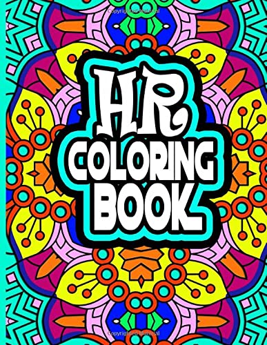 Amazon.com: HR Coloring Book: Hilarious and Relatable Quote Gifts For ...