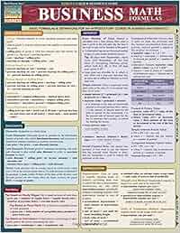 Business Math Formulas: Inc. BarCharts: 9781423203049: Books - Amazon.ca