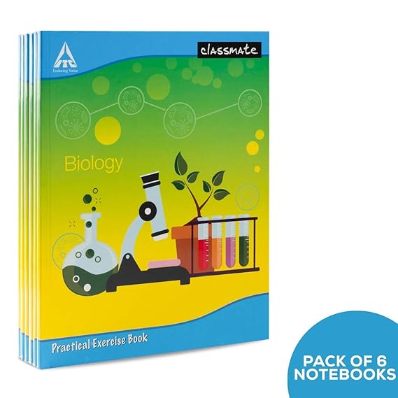 Classmate Practical Book - Single Line/Blank(Standard), 136 Pages, 280 ...