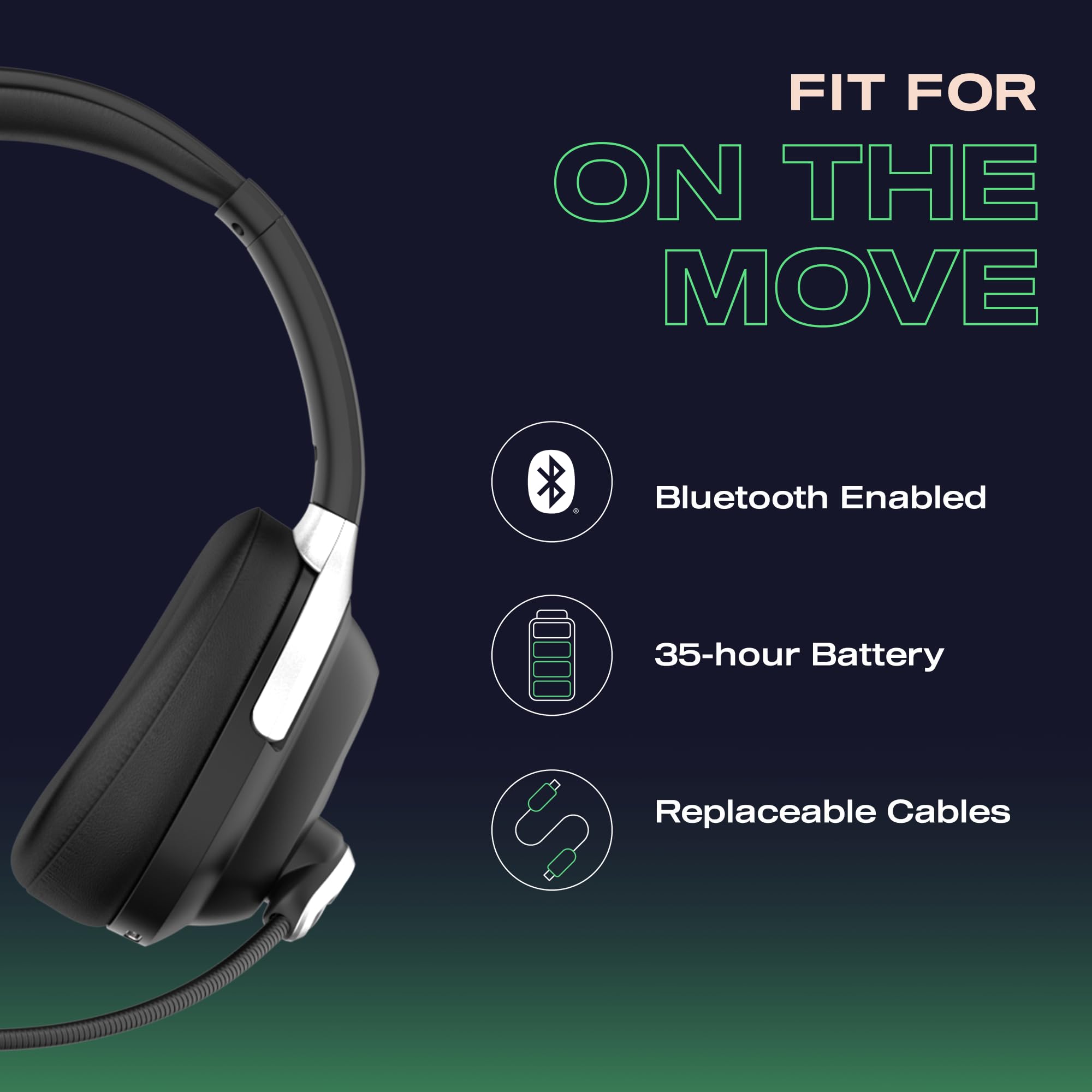 Mua ACEZONE A-Spire - Hybrid ANC Gaming Headset - Active Noise ...