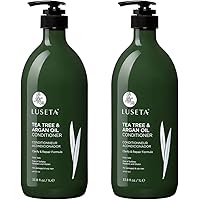 Amazon.com : L LUSETA Tea Tree & Argan Oil Detangling Shampoo ...