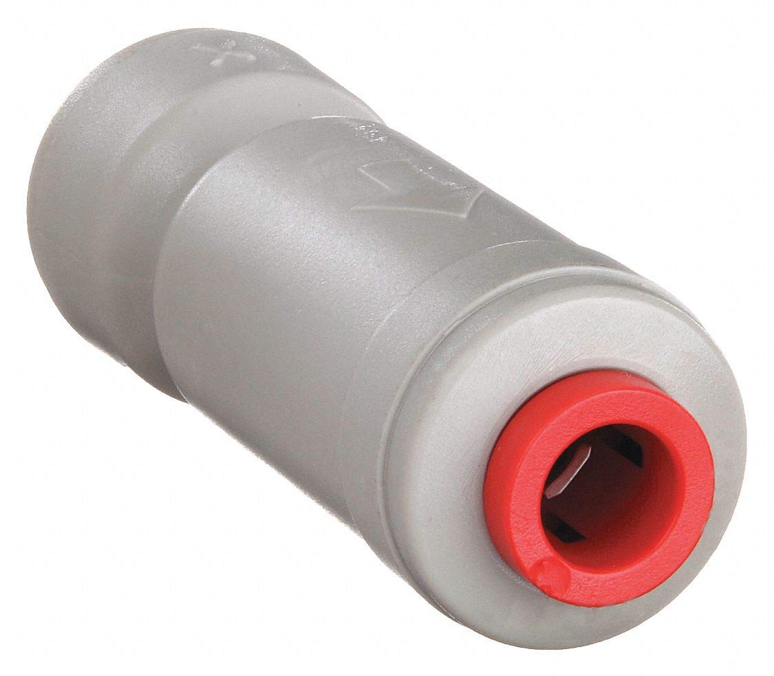 Parker Hannifin A4VC4-MG Check Valve, Acetal Body, Push-to-Connect, 1/4 ...