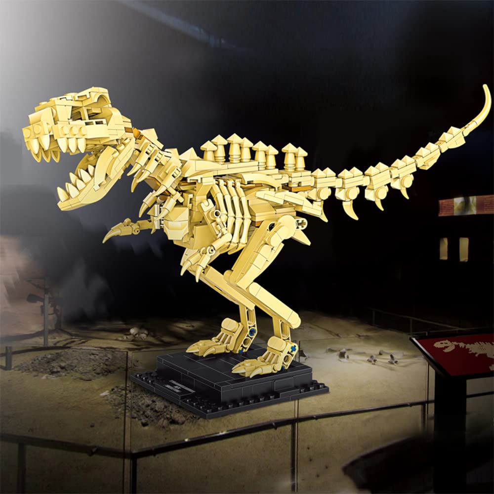 Mua Ulanlan Dinosaur Building Toy 523 PCS, T. rex Dinosaur Fossil ...
