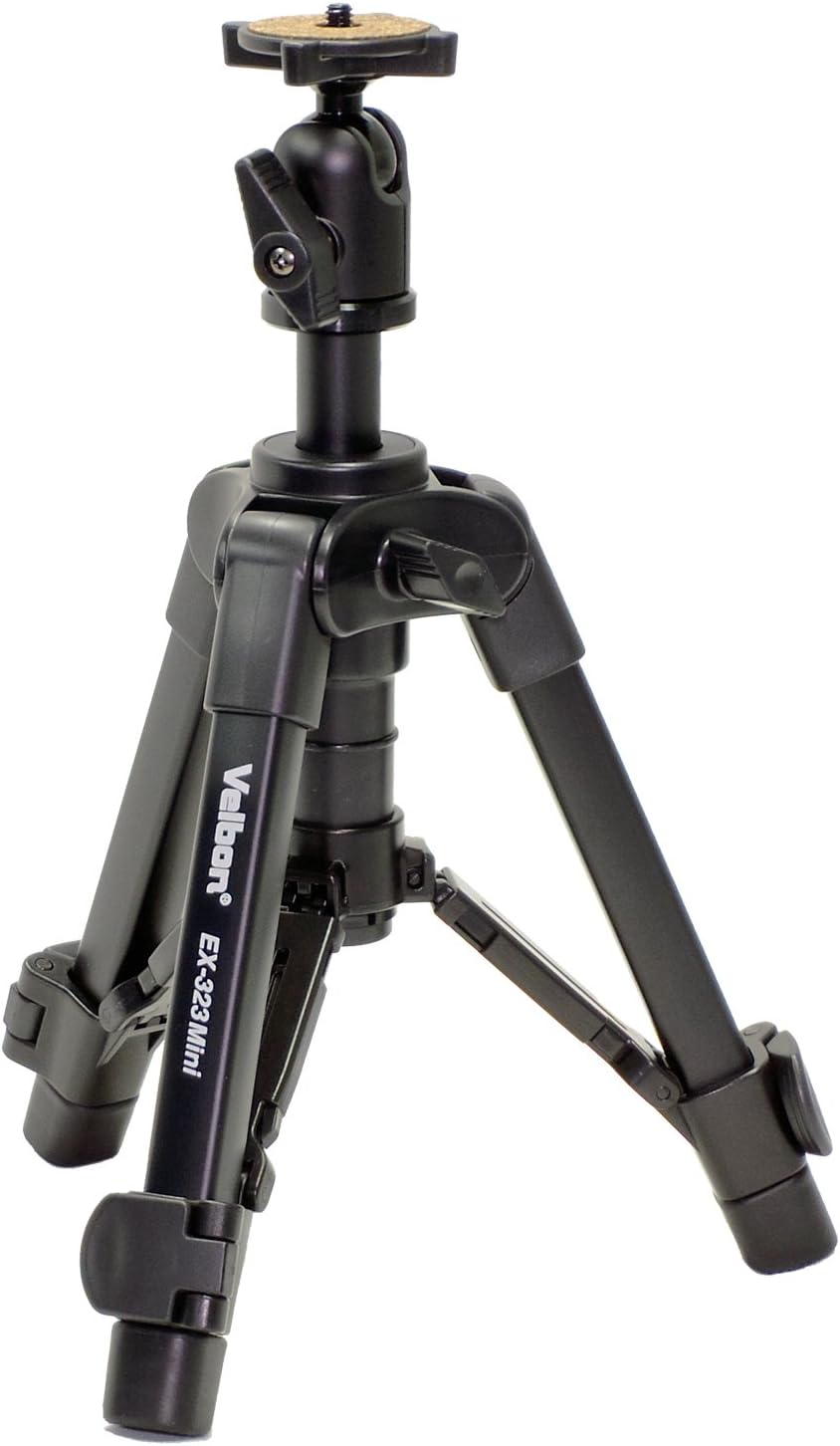 Velbon VEX323 - mini tripod - black: Amazon.co.uk: Camera & Photo