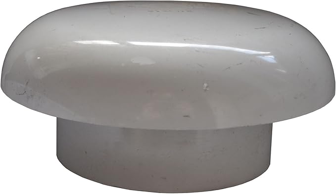 Solvent Soil Pipe Mushroom Vent Cowl - White - Pack of 2: Amazon.co.uk ...