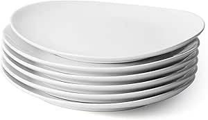 Amazon.com | Sweese 150.001 White Dinner Plates 11 Inch - Porcelain ...