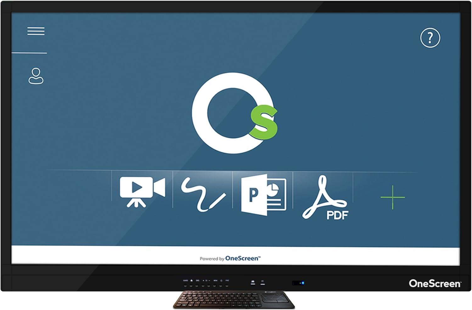 OneScreen Touch Screen 4K UHD LED 10-Touch with Android 5 OS, OneScreen ...