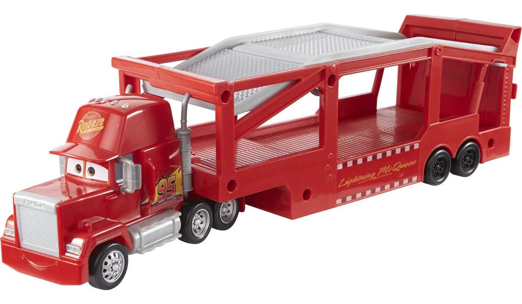Mua Disney and Pixar Cars Mack Hauler, 13-inch Toy Transporter Truck ...