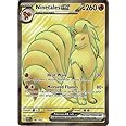 Amazon.com: Pokemon - Ninetales ex 186/165 - Pokemon 151 - Full Art ...