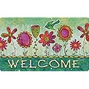 Amazon.com : Toland Home Garden Groovy Blooms 18 x 30 Inch Decorative ...
