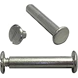 Amazon.com : 1 in. Aluminum Chicago Screws/Screw Posts (Qty 100 Sets ...