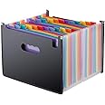 Amazon.com : TriMagic Accordian File Folder Organizer, Alphabetical ...