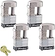 Master Lock - (4) Keyed Alike Trailer & Multi Purpose Padlocks, 37KA-4 ...