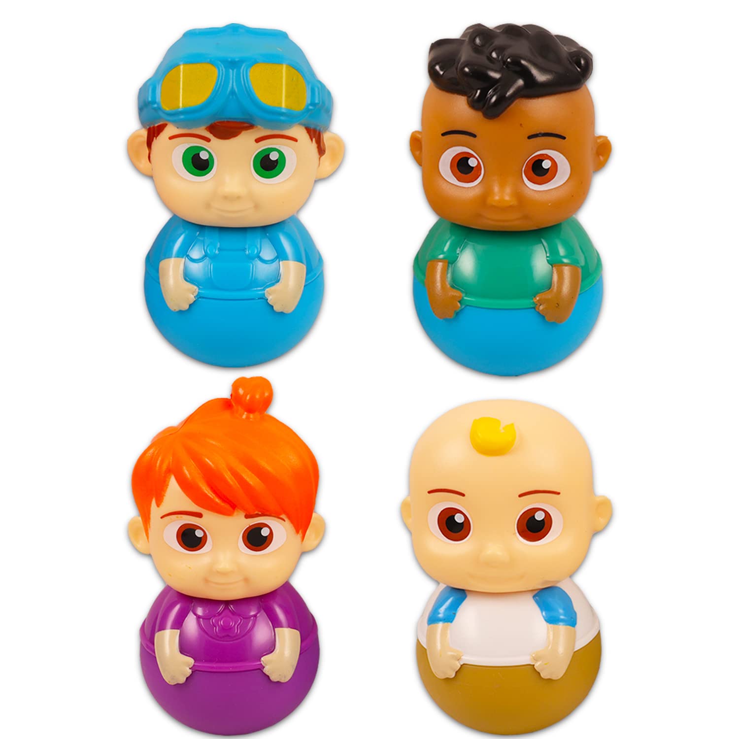 Mua Cocomelon Figures Set - Cocomelon Wobble Toys Bundle with 4 ...