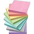 Amazon.com : GOTIDEAL Sticky Notes, 8 Pads, 3x3 inches Stick Notes, 800 ...