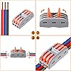 10pcs Conductor Compact Connectors Lever Wire Nut Electrical Connectors ...