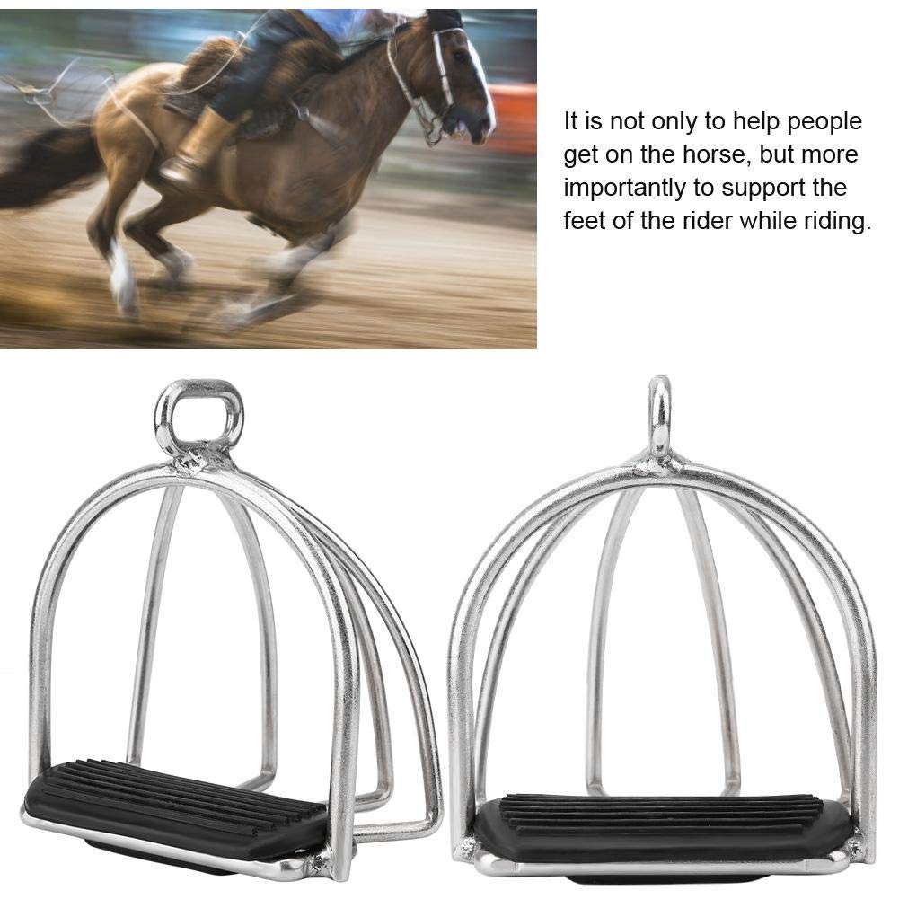 Estribo para Caballos de Acero Inoxidable 1 par Estribo para Caballos ...