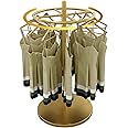 Amazon.com: SLVUAFRN Floor-Standing Rotating Clothing Display Rack ...