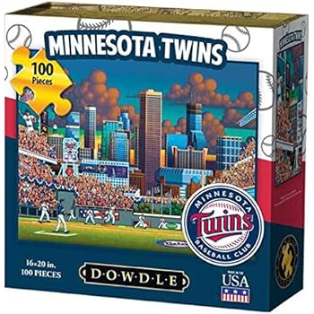 Amazon.com: MasterPieces MLB Minnesota Twins Stadium Panoramic Jigsaw ...