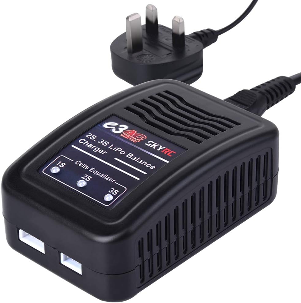 SKYRC e3 AC 2s 3s Lipo Balance Charger 15W 100-240V for: Amazon.co.uk ...