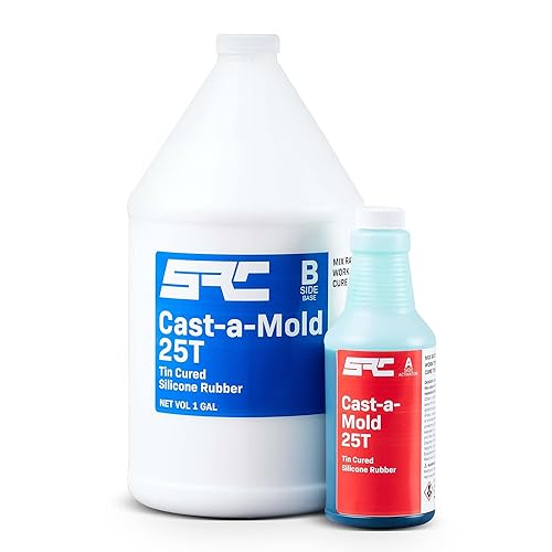 SPRESIN Cast-A-Mold 25T RTV 1 Gal, 2-Part, Liquid Silicone Mold Making ...
