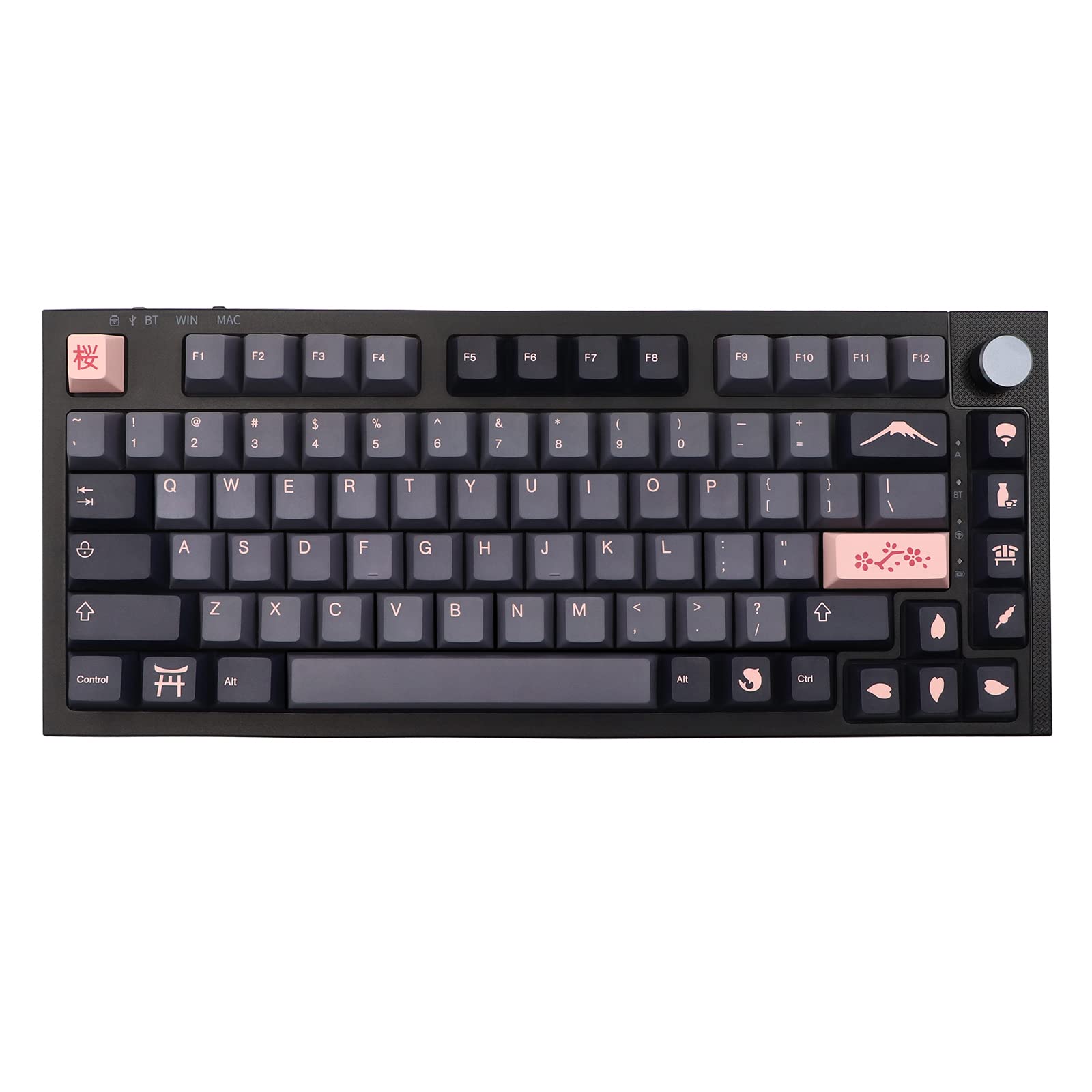 Mua JSJT Night Cherry Keycaps 148 Keys Custom Keycaps PBT Dye ...