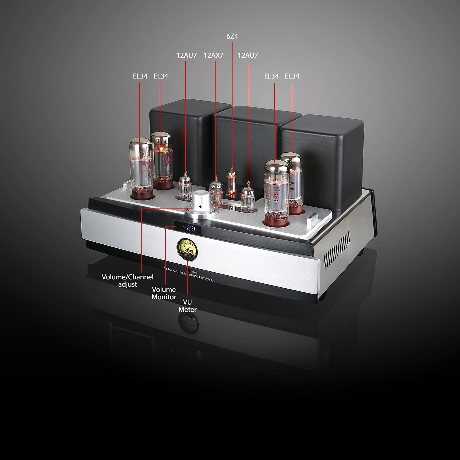 Mua Yaqin MS-20L HiFi Vacuum Tube Push Pull Integrated Amplifier, HiFi Valve Tube Pure Amplifier ...