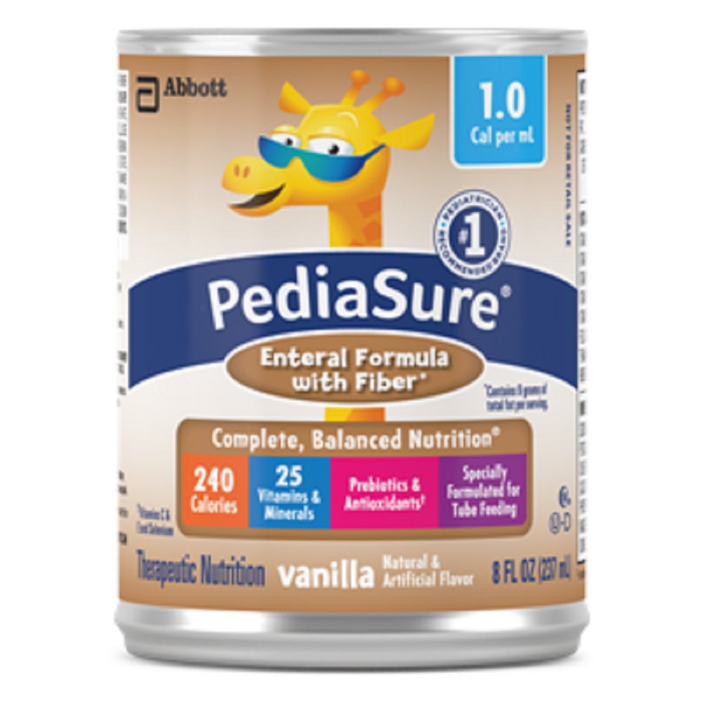 Amazon.com: Pediasure 1 Cal With Fiber (Vanilla) 8-Fl-Oz/Can 1 Case Of ...