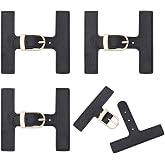 Amazon.com: FINGERINSPIRE 4 Sets Leather Sew-On Toggles Closures Black ...