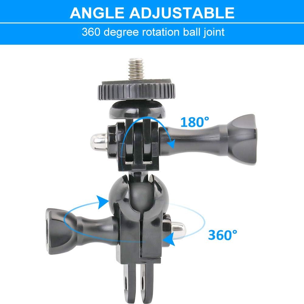 EXSHOW 360 Degree Swivel Arm with Rotation Ball Joint Mount for all ...