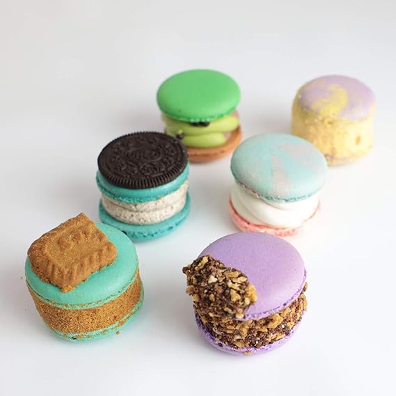 Amazon | 太っちょマカロン MACAPRESSO 人気トップ 6個セット マカプレッソ トゥンカロン マカロン macaron 韓国 スイーツ デザート プレゼント ギフト ...