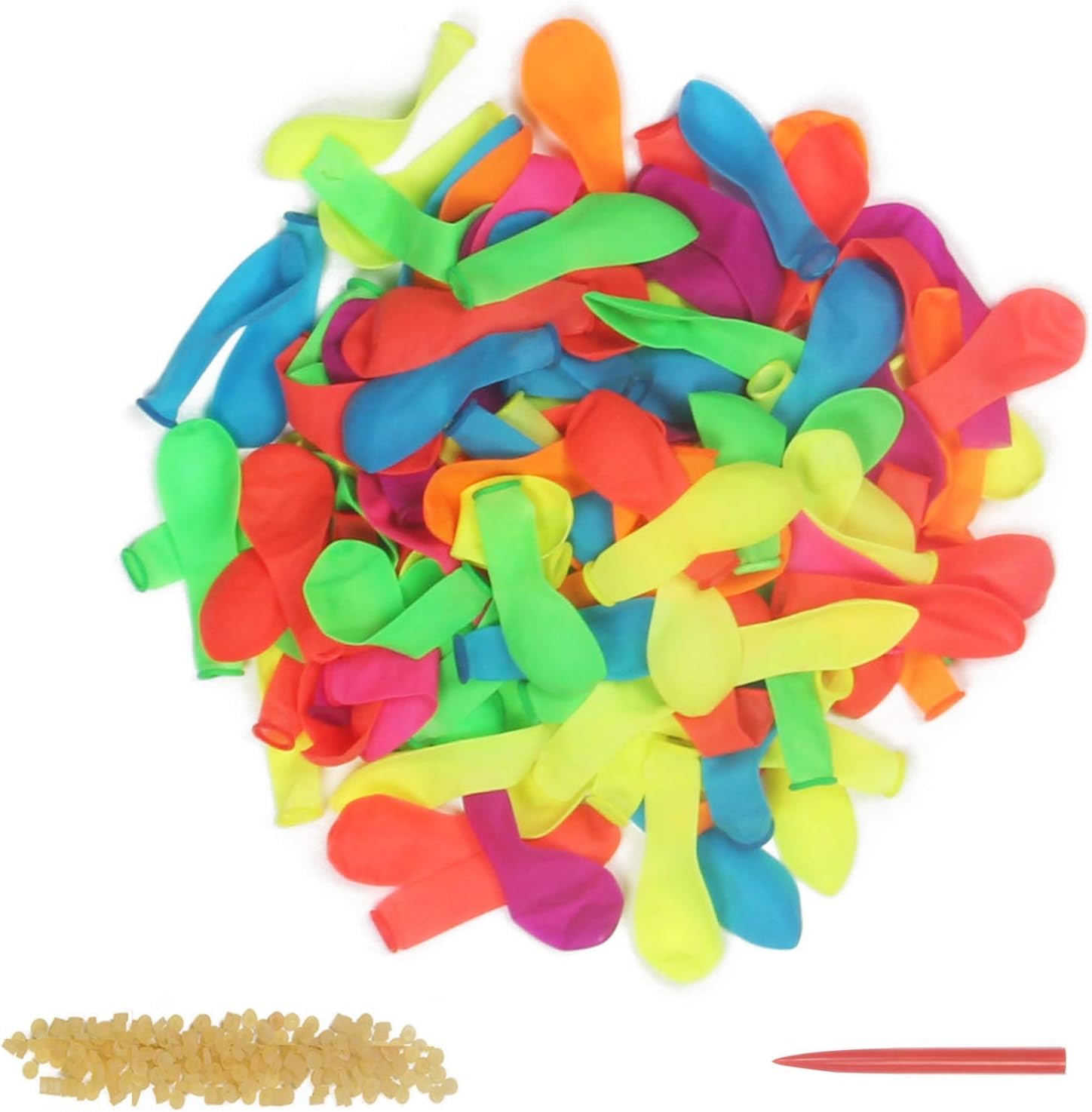 Yiran Water Balloons Refill Quick & Easy Kit, Water Bomb Balloons Fight ...