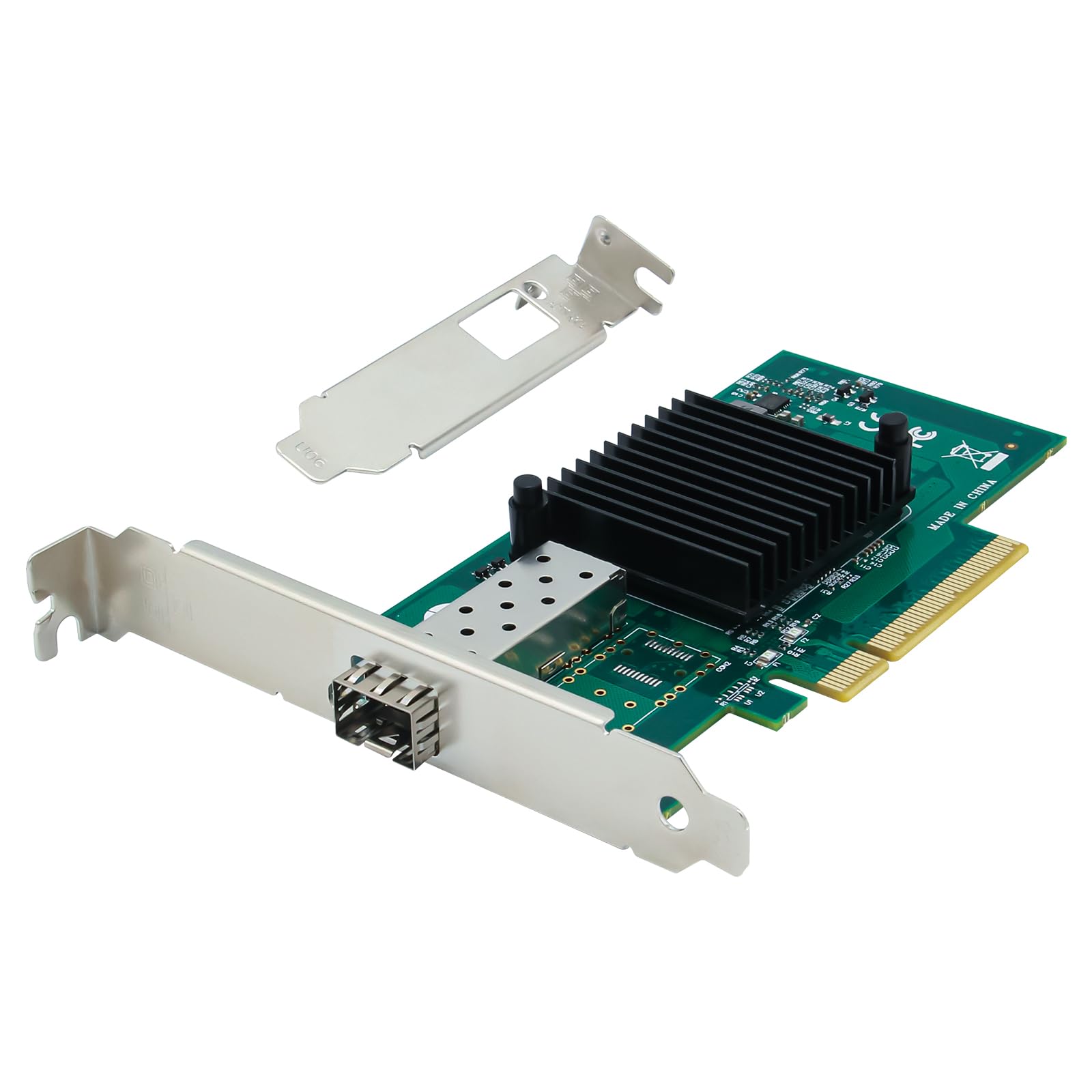 SODOLA 10Gb PCI-E NIC Network Card,with Intel 82599EN Controller, PCI ...