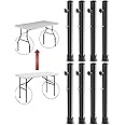 Amazon.com: Herbert-fty 8-Pack Folding Table risers for Folding Tables ...