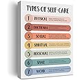 Amazon.com: Mental Health Wall Art Therapy Office Decor Self Care ...