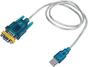 USB A RS232 Cable + RS232 Hembra a Hembra Adaptador para Ordenadores ...