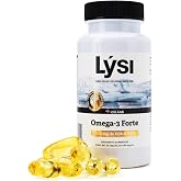 Lysi Omega-3 Forte 90 Capsulas, 1030 mg de EPA+ DHA, Aceite de Pescado ...